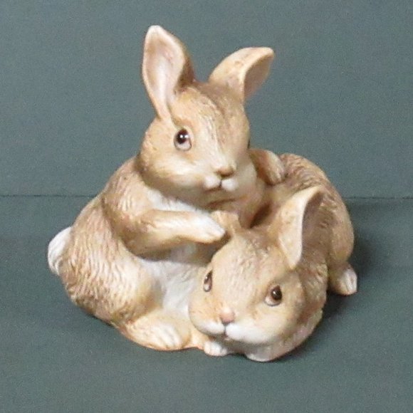 Homco | Accents | Vintage Homco Bunnies Rabbits | Poshmark